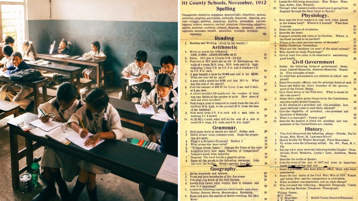 ‘I’m Still On Question 1’: This 8th Grade Exam From 1912 Became ...