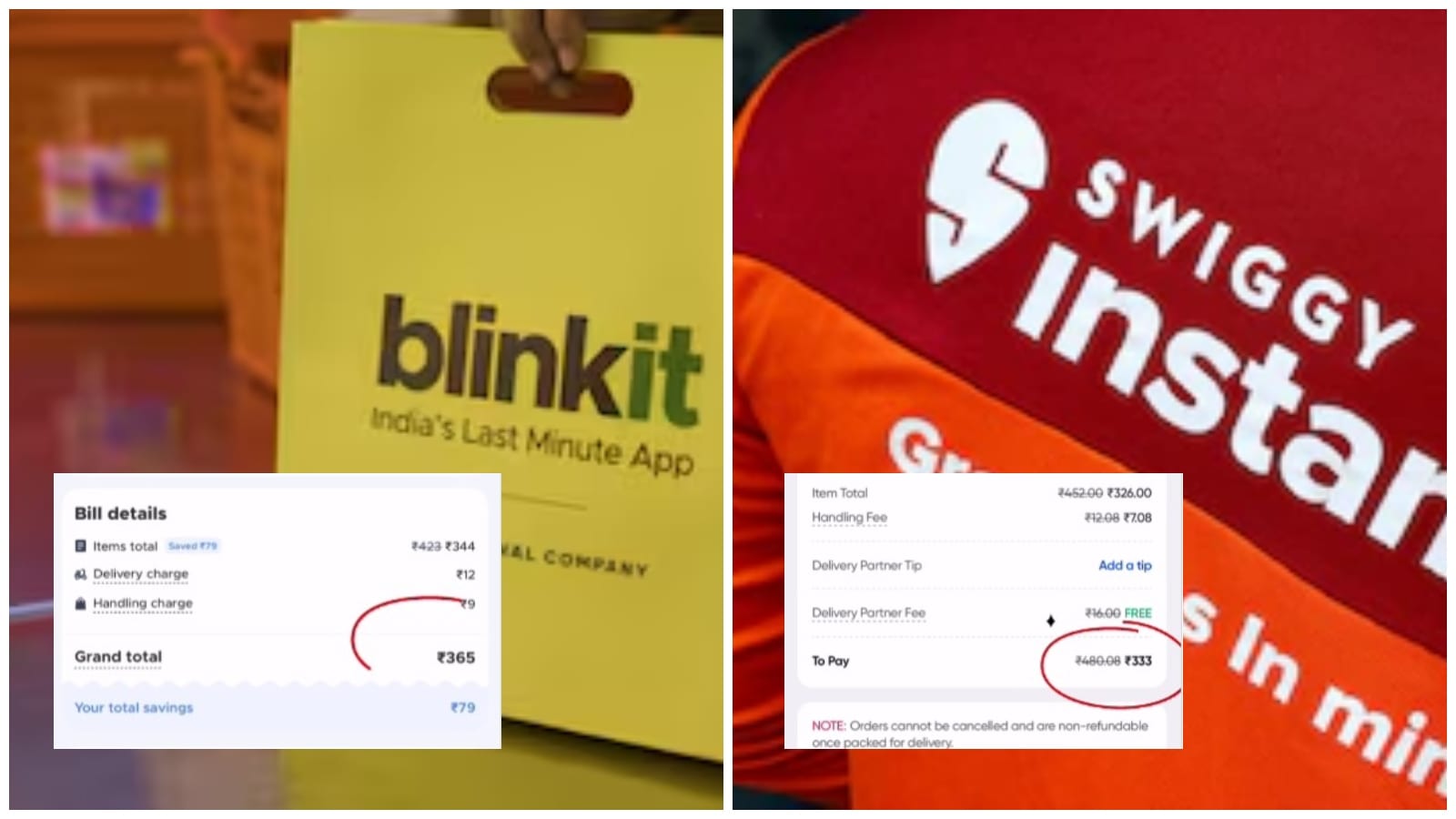 Blinkit Vs Instamart Vs Local Vendor: Woman’s Grocery Cost Comparison ...