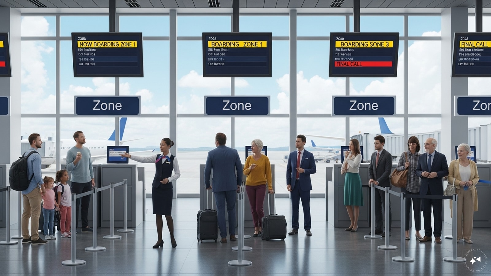 What Do Zones Mean On A Boarding Pass?
