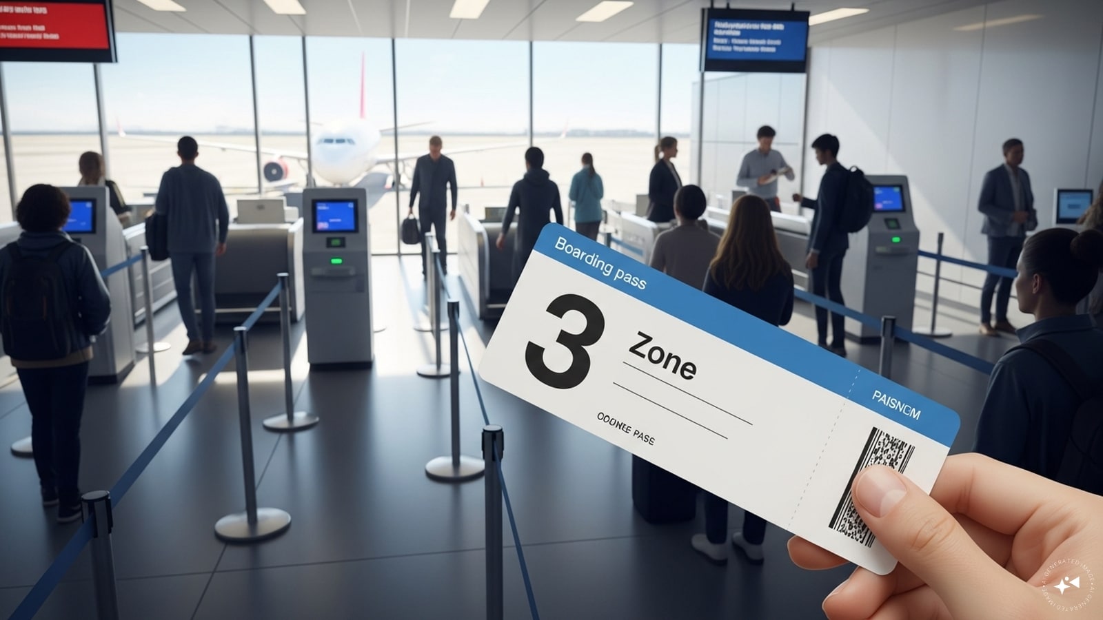 What Do Zones Mean On A Boarding Pass?