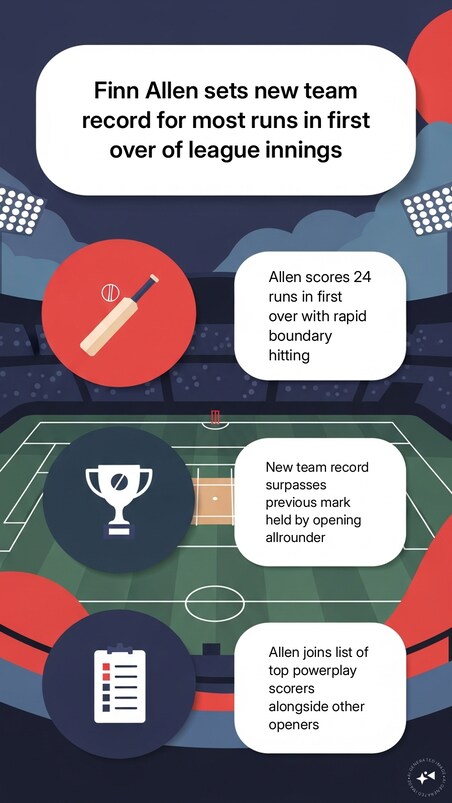Finn Allen Falls 3 Runs Short Of Breaking Yashasvi Jaiswal's Record Of ...