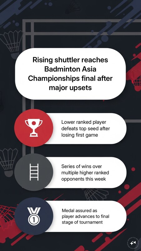Ayush Shetty Makes History! Shocks World No. 1 To Book Spot In ...