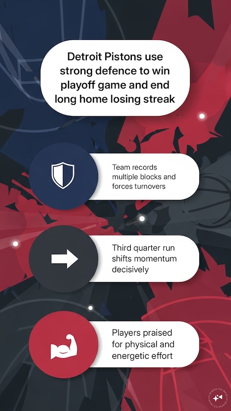 Detroit Pistons Smother Orlando Magic In NBA To Snap Home Playoff Skid ...