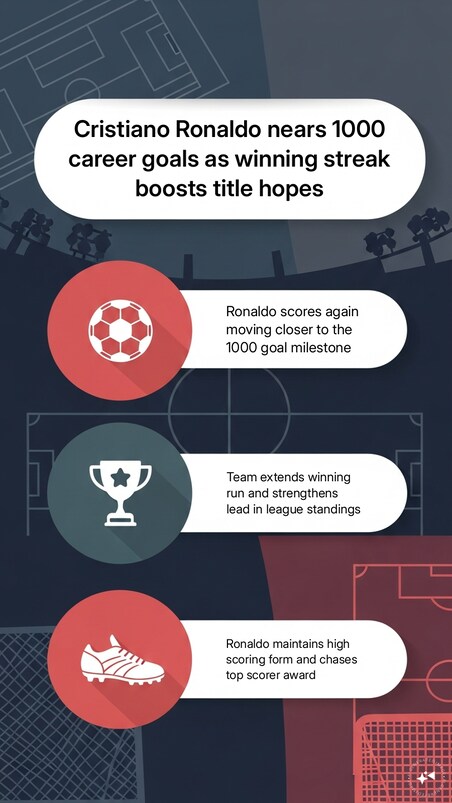 Cristiano Ronaldo Nears Landmark Goals Tally, Matches Own Legendary ...