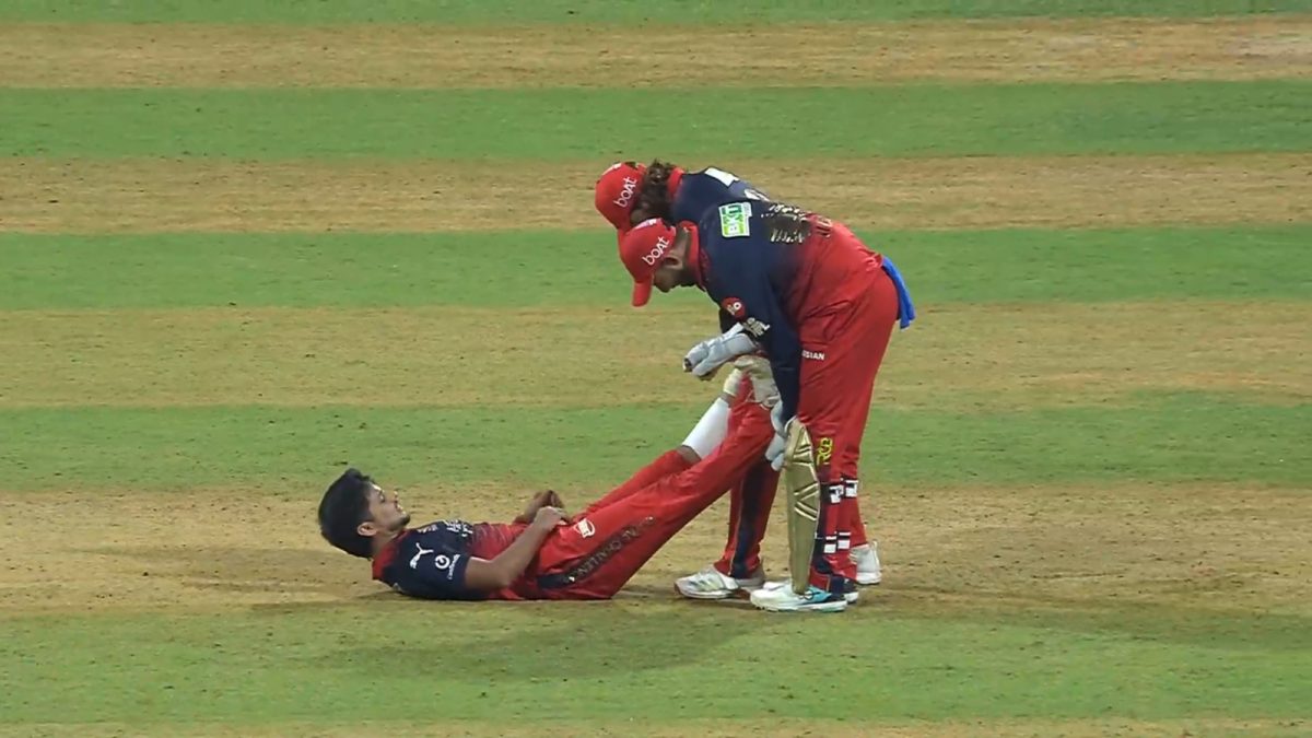 'You Go Off The Field': Sunil Gavaskar Unhappy As RCB Bowler Takes ...