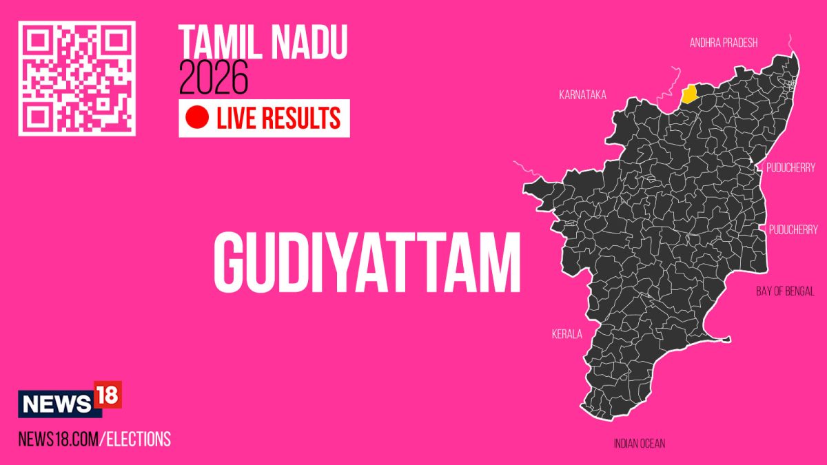 Gudiyattam election result LIVE: K Sindu of TVK wins - News18