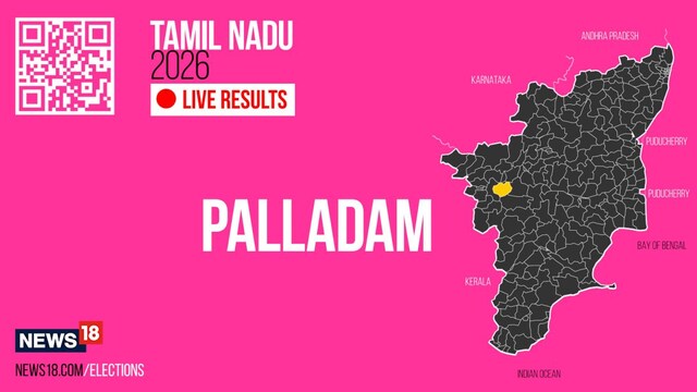Palladam election result LIVE: K Ramkumar of TVK wins - News18