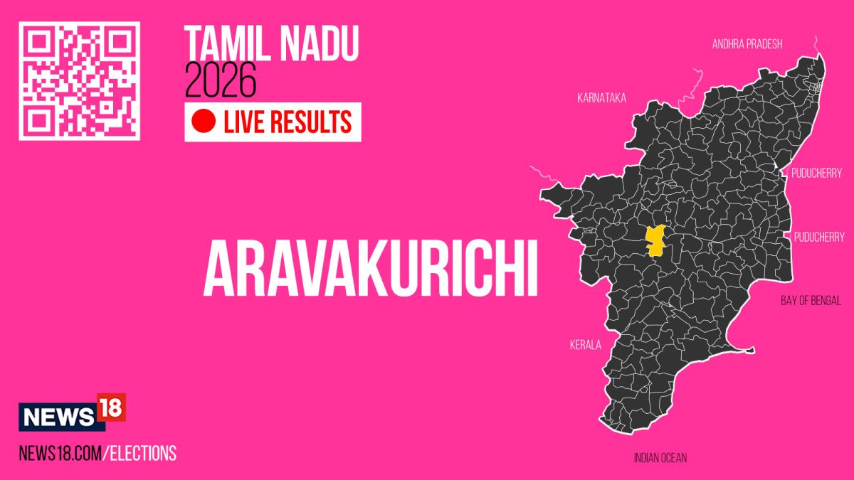 Aravakurichi election result LIVE: Elango R of DMK wins - News18