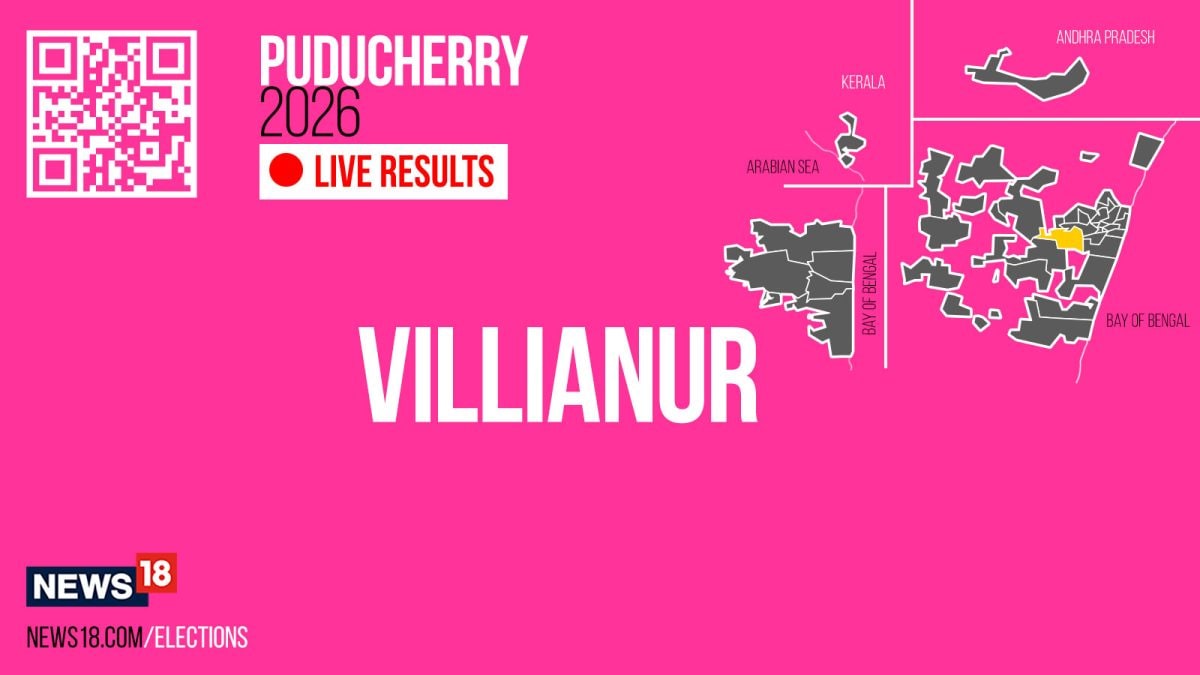 Villianur election result LIVE: B Ravicoumar of AINRC wins - News18