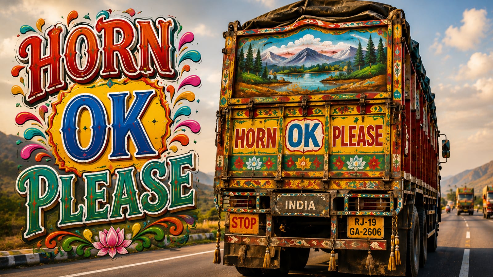 Why Do Indian Trucks Say 'Horn OK Please'? Inside The Fascinating ...