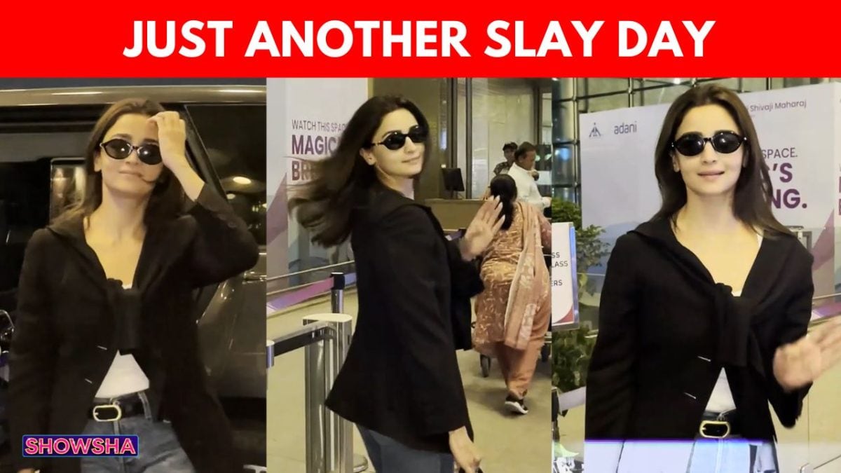 Alia Bhatt Owns Airport Style In ‘Boss Lady’ Look, Exudes Confidence ...