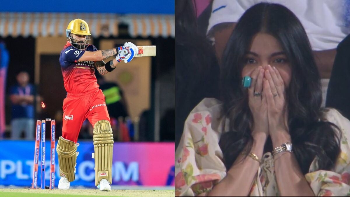 Virat Kohli Castled By Jason Holder, Anushka Sharma’s Reaction Goes ...