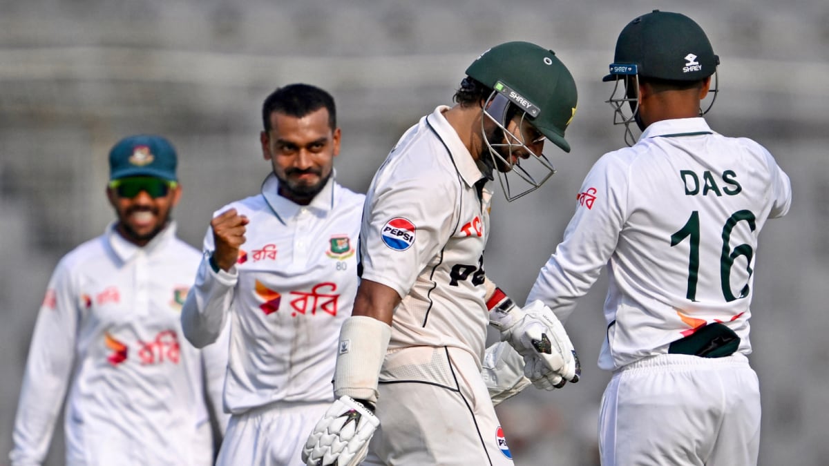 Bangladesh Vs Pakistan Highlights, 1st Test, Day 3: Mehidy Hasan Miraz ...