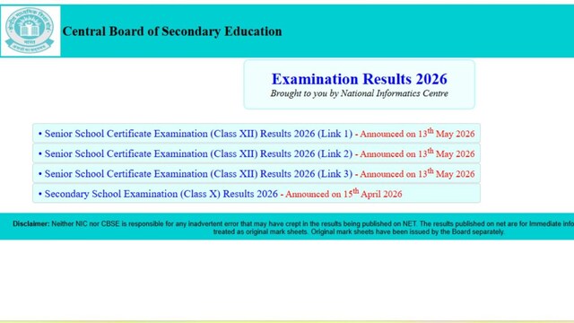 CBSE Class 12th Results 2026 Live Updates (OUT): Class 12 Result ...