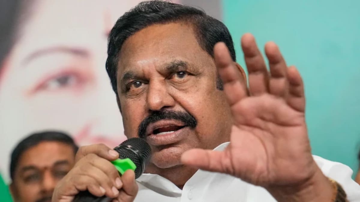 EPS Takes Big Action Against Rebel AIADMK MLAs: C Ve Shanmugam, SP ...