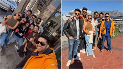 Gaurav Khanna Reaches Cape Town For Khatron Ke Khiladi 15, Drops Pics ...