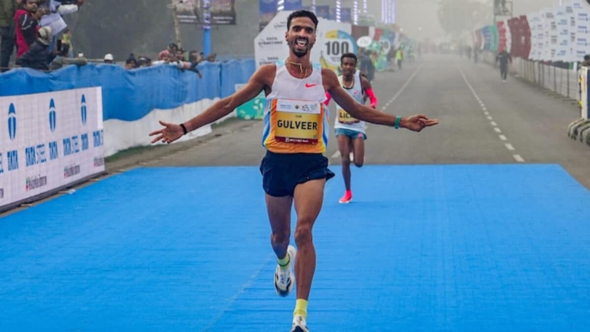 Gulveer Singh Rewrites History Again; Smashes 5000m National Record ...