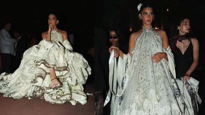 Pakistani Actor Sanam Saeed Makes A Regal Cannes Debut In Ivory Hussain ...