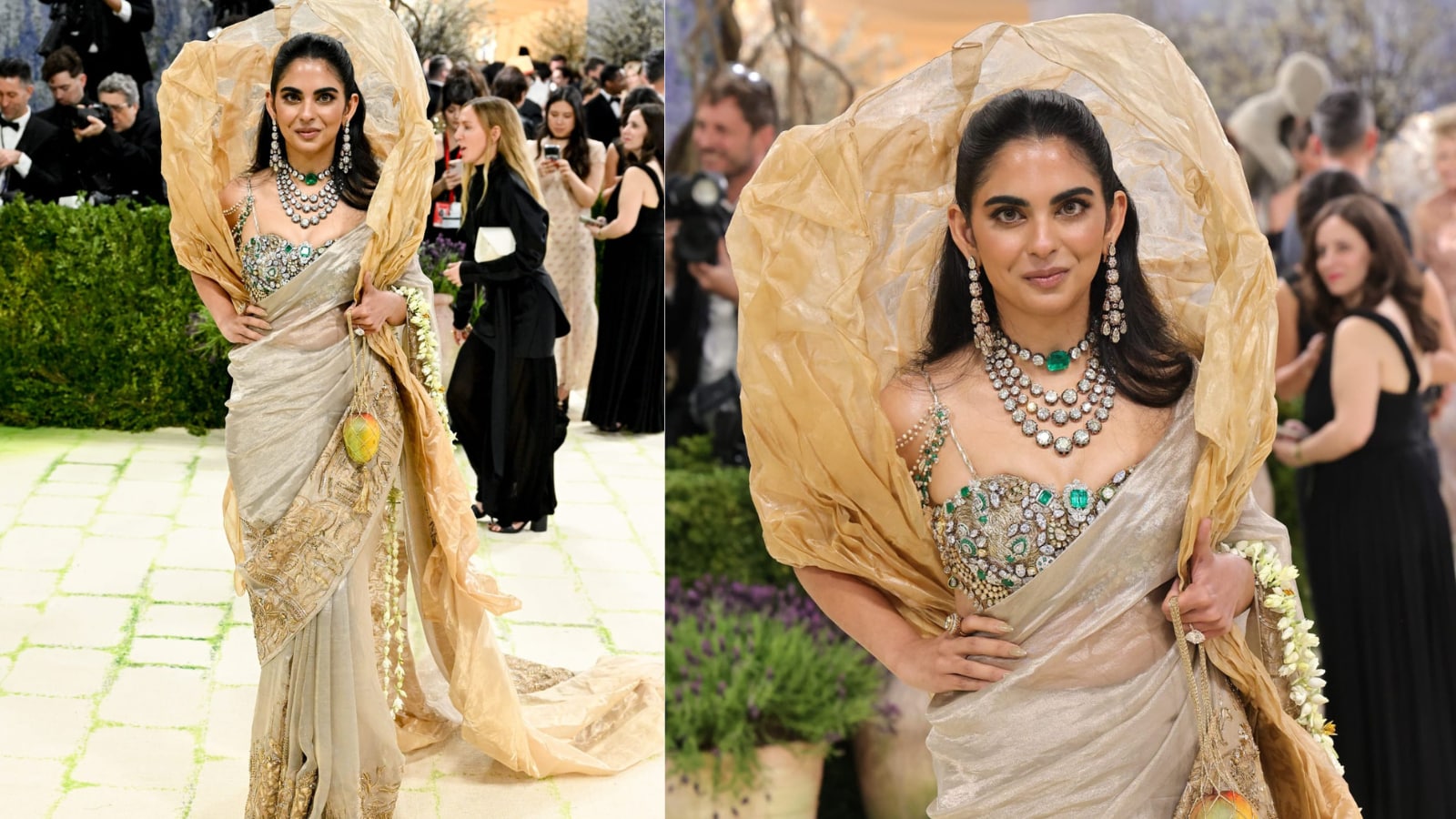 Isha Ambani Met Gala 2026 Photos HD: Isha Ambani’s 1,800-Carat Met Gala ...