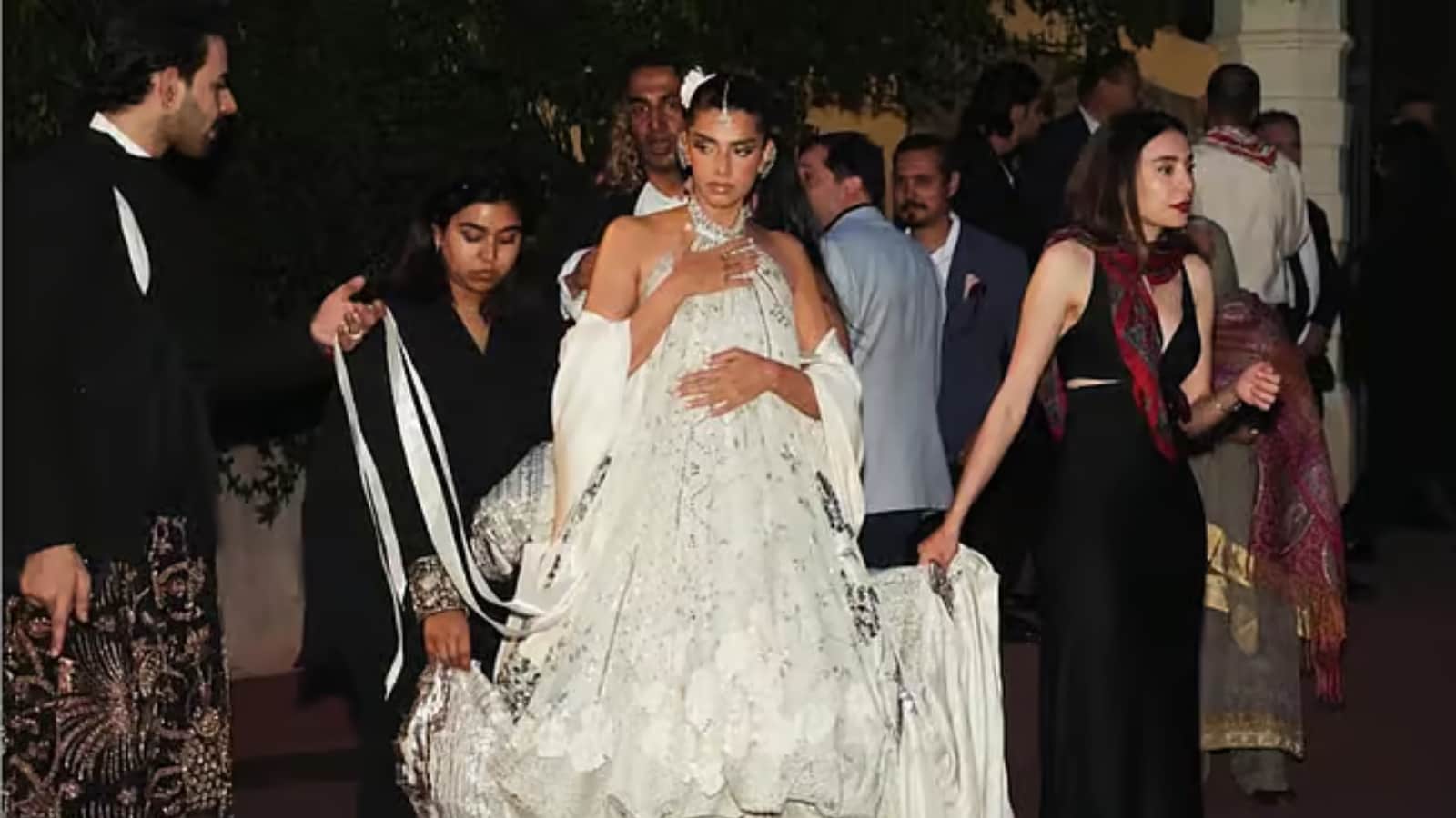 Pakistani Actor Sanam Saeed Makes A Regal Cannes Debut In Ivory Hussain ...