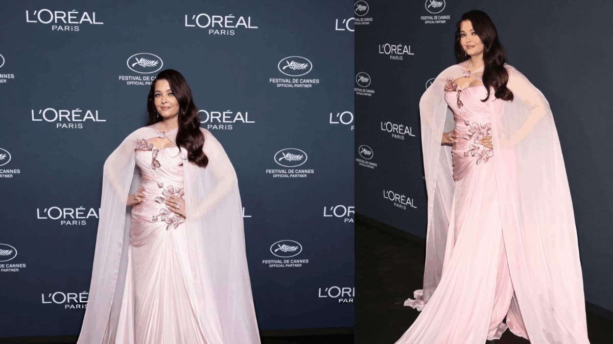Aishwarya Rai Wins Cannes Again In A ₹3.5 Lakh Crystal-Embellished Gown ...