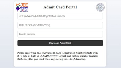 JEE Advanced Admit Card 2026 Released: Check Direct Link To Download ...