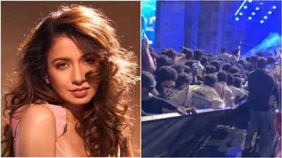 Jasmine Sandlas Stops Dehradun Concert Midway After Barricade Mishap ...