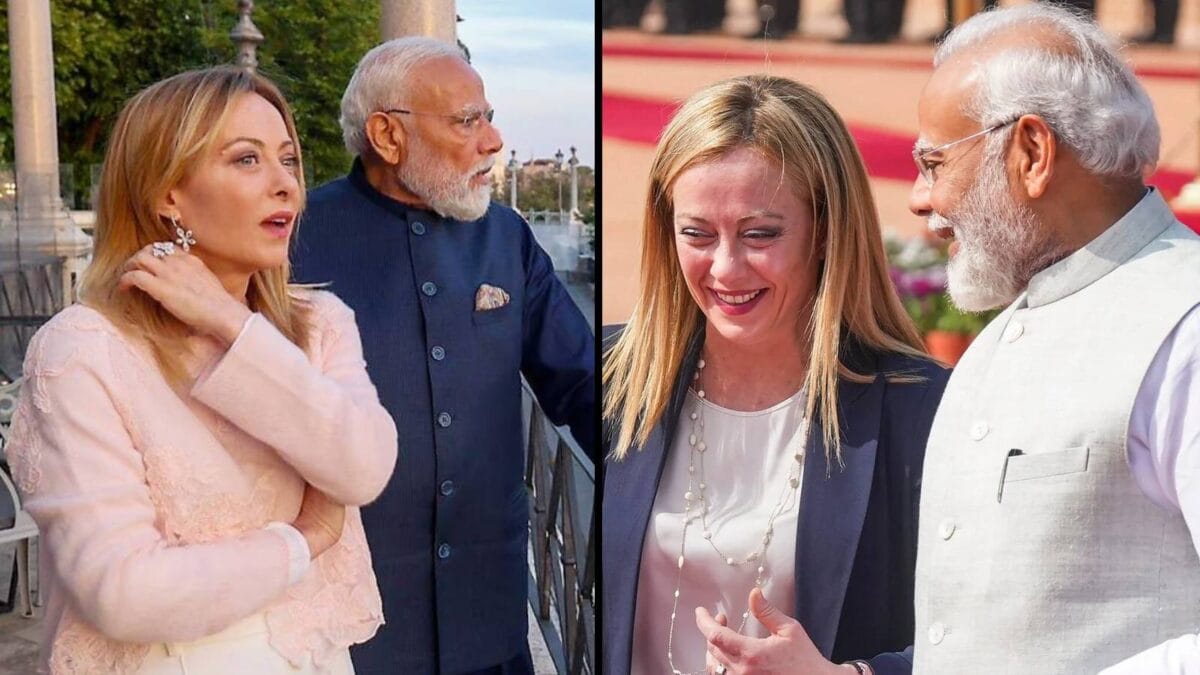 Photos: PM Narendra Modi And Italian PM Giorgia Meloni’s Viral ‘Melodi ...