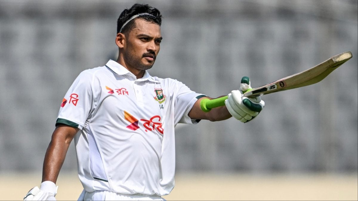 Najmul Hossain Shanto Becomes 1st Bangladesh Captain To Score Test 100 ...