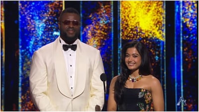 Rashmika Mandanna Returns To Anime Awards 2026, Shares Stage With Black ...