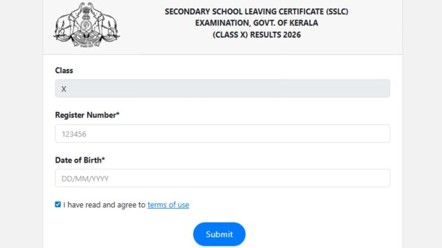 SSLC Result Kerala 2026 (Out) Live | Kerala SSLC 10th Result 2026 Link ...