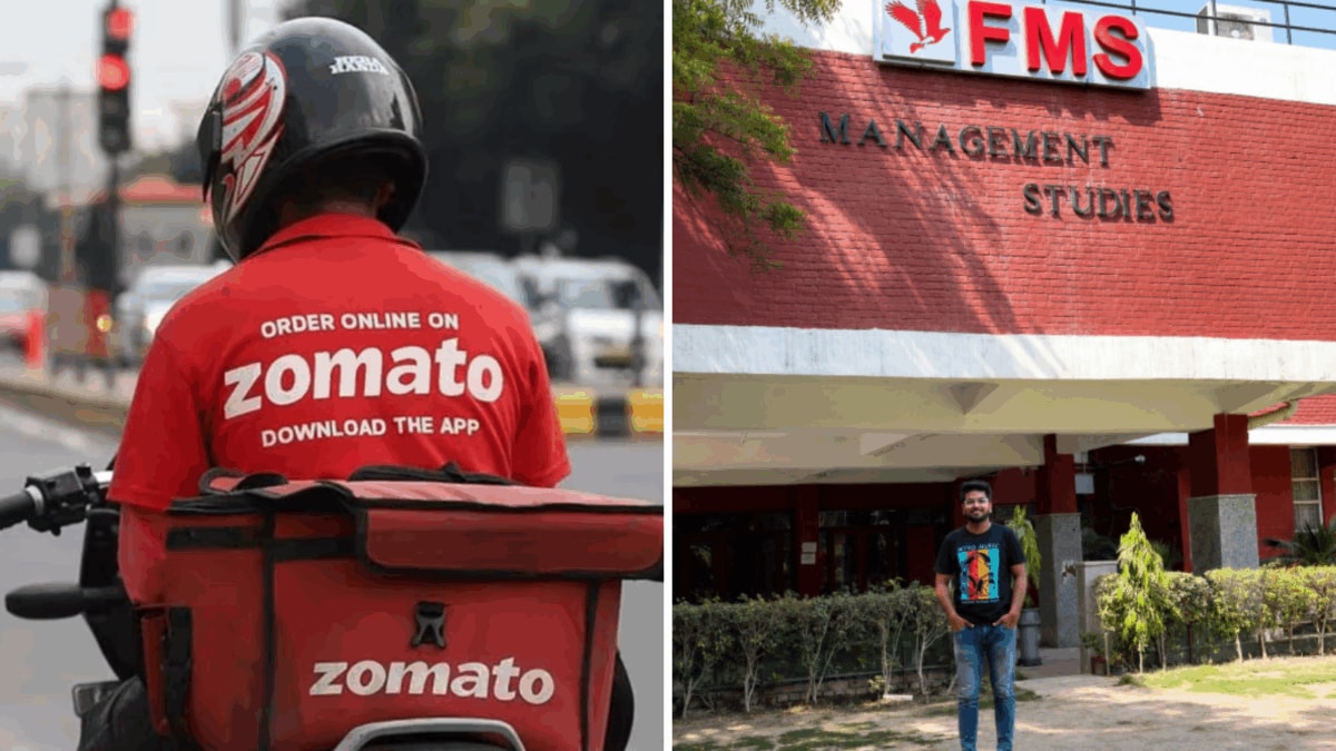 ‘Keep Going’: Ex-Zomato Delivery Rider Cracks CAT, Gets Into MBA ...