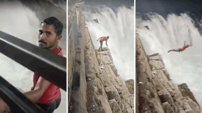 ‘Olympics-Level Dive’: Madhya Pradesh Man’s Dangerous Dive Into ...