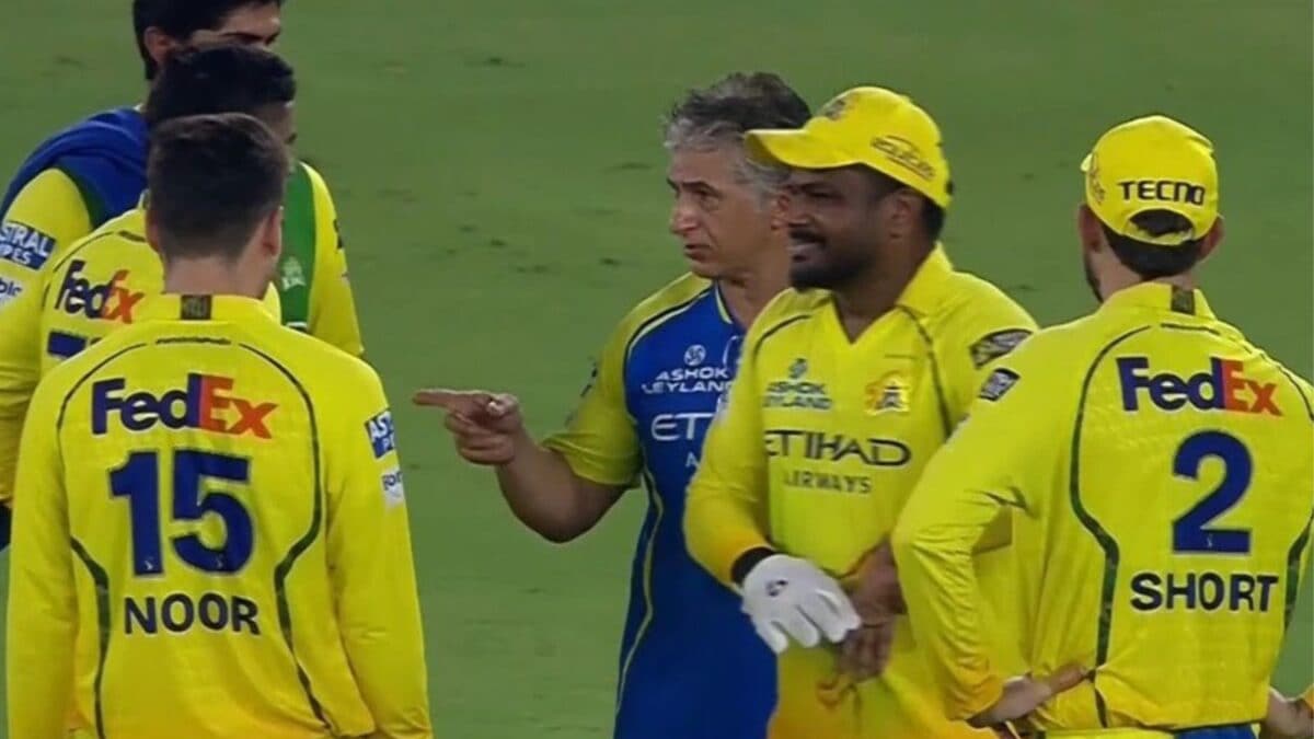 Injury Scare For CSK As Sanju Samson Leaves The Field In Pain | Watch ...