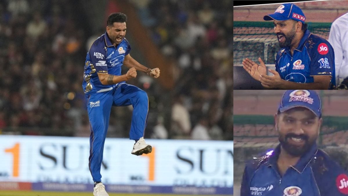 MI Star Rohit Sharma's Reaction To Deepak Chahar's Jaffa Does The ...