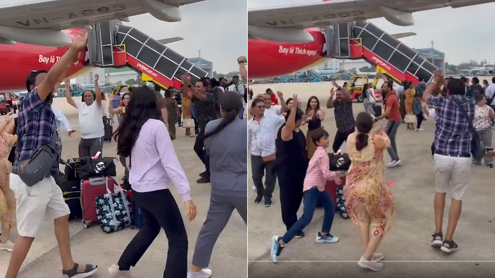 'Cringe Pro Max': Viral Video Of Indian Tourists Dancing At Airport ...