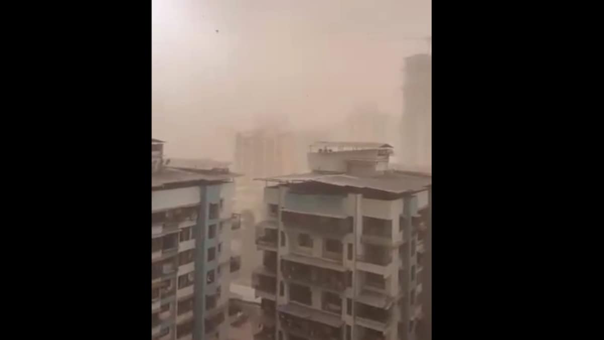 Massive Dust Storm Sweeps Through Kalyan, Heads Towards Thane And ...