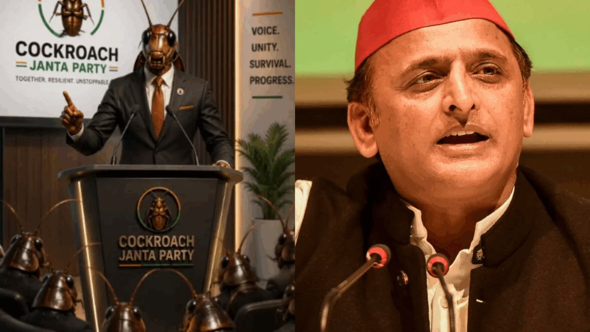 Akhilesh Yadav Joins 'Cockroach Janta Party' Trend, Shares A Cryptic ...