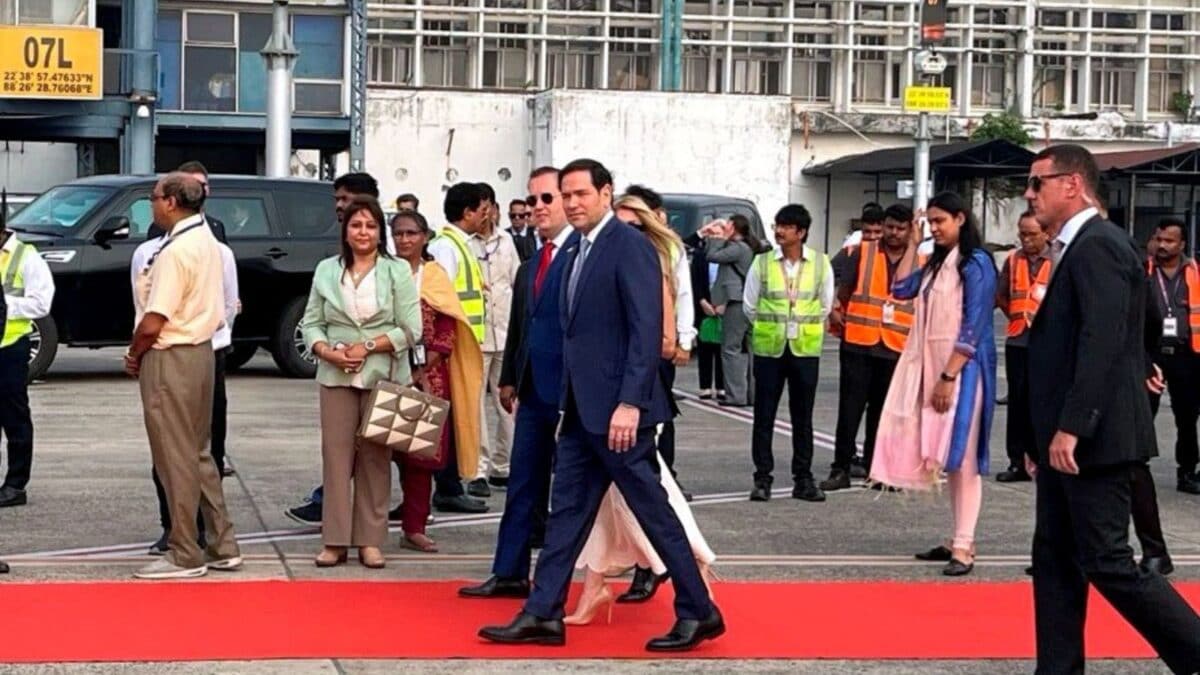 US State Secretary Marco Rubio Lands In India For 4-Day Visit; Talks ...