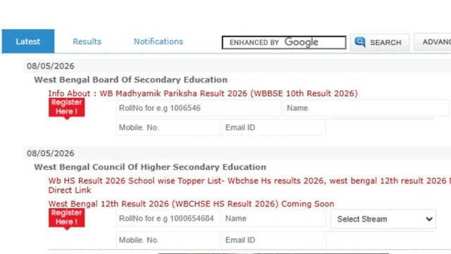 WBBSE Madhyamik Result 2026 (OUT) LIVE: West Bengal Board 10th Results ...