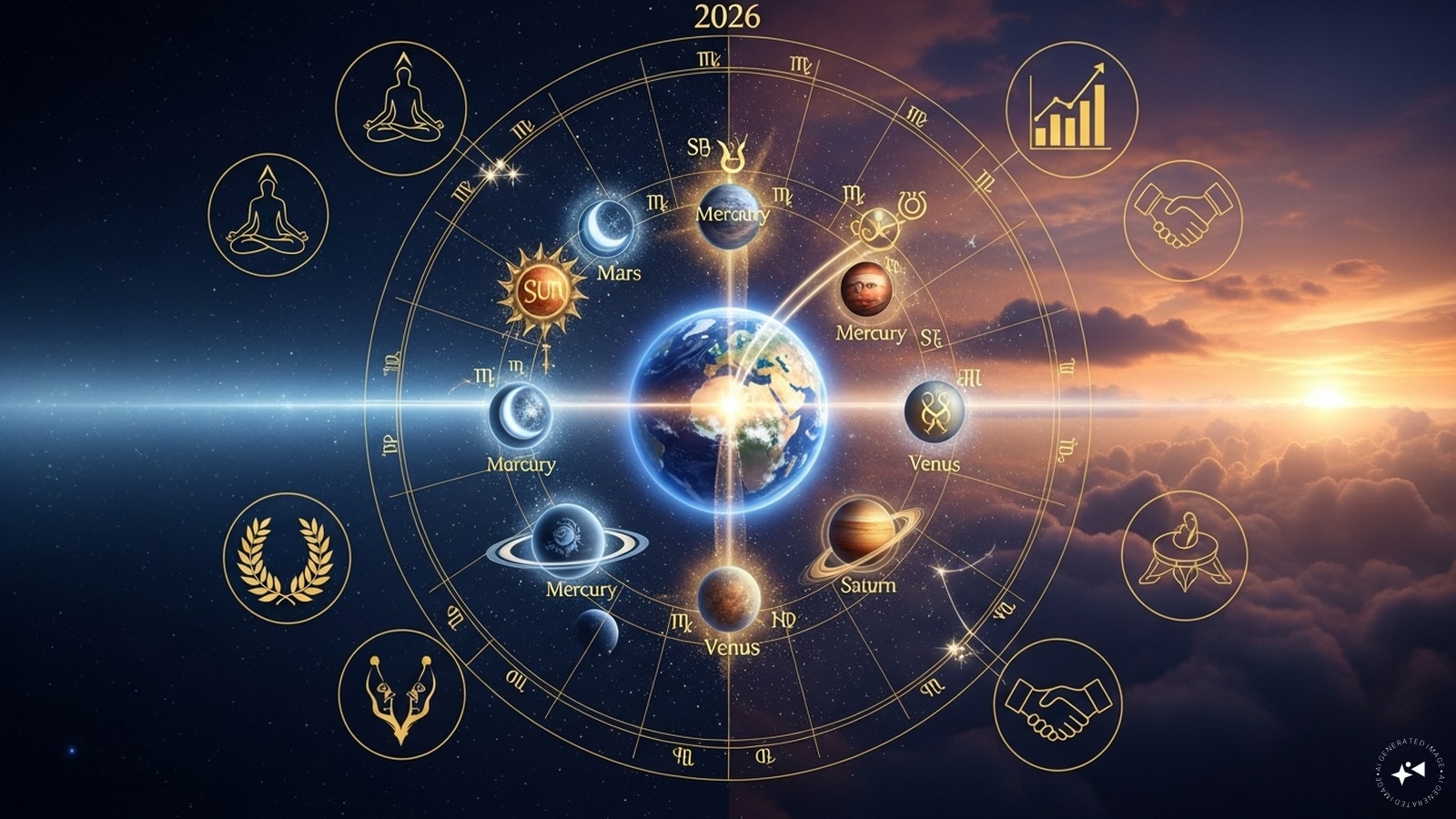 Big Mercury Transit To Form Powerful Rajyoga For 4 Zodiac Signs; Job ...