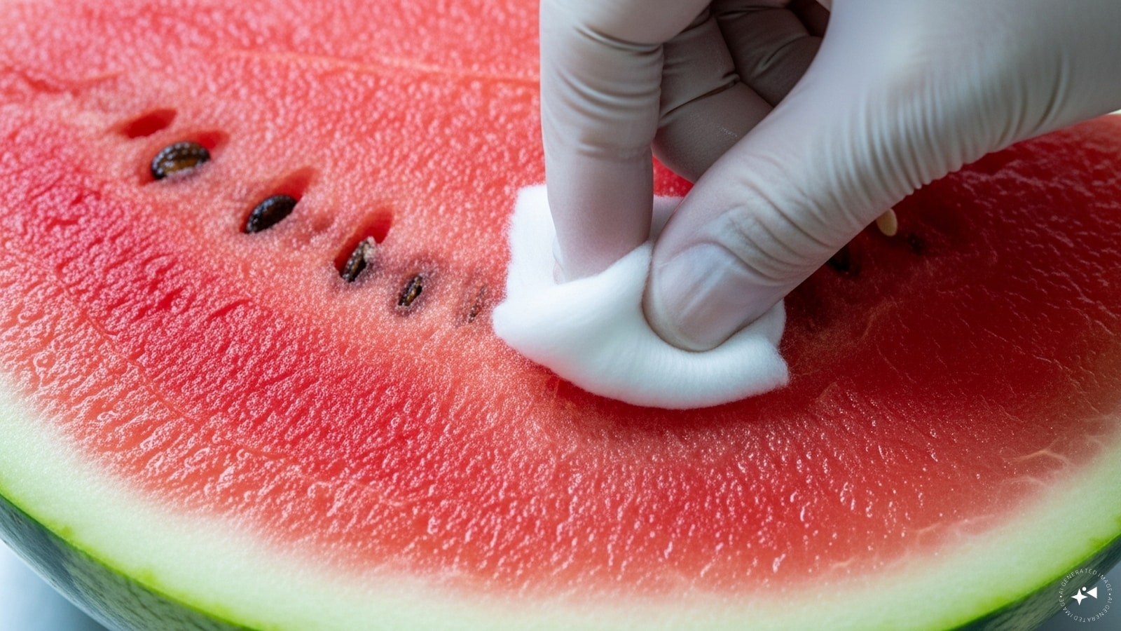 Watermelon Safety Check: How To Detect Artificial Colour Using A Cotton ...