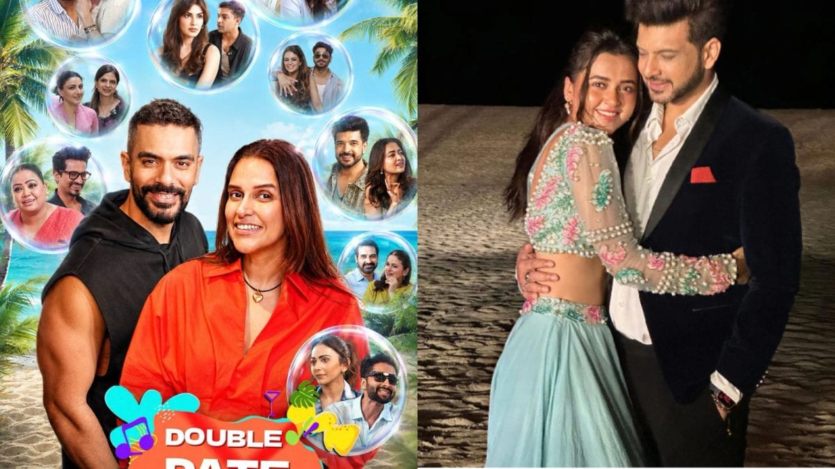 Neha Dhupia-Angad Bedi Launch Celebrity Chat Show Double Date; Tejasswi ...