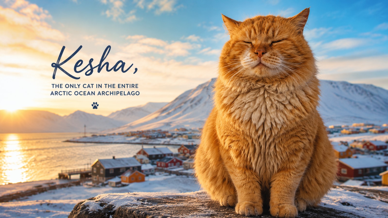 Meet Kesha, The Lone Cat Living On An Island Where Cats Are Officially ...