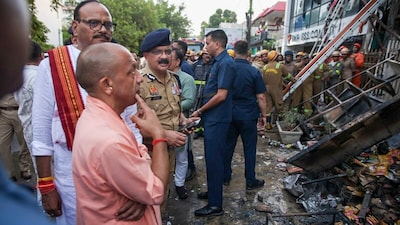 CM Yogi Cuts Short Aligarh Trip, Heads To Lucknow As Coaching Fire ...