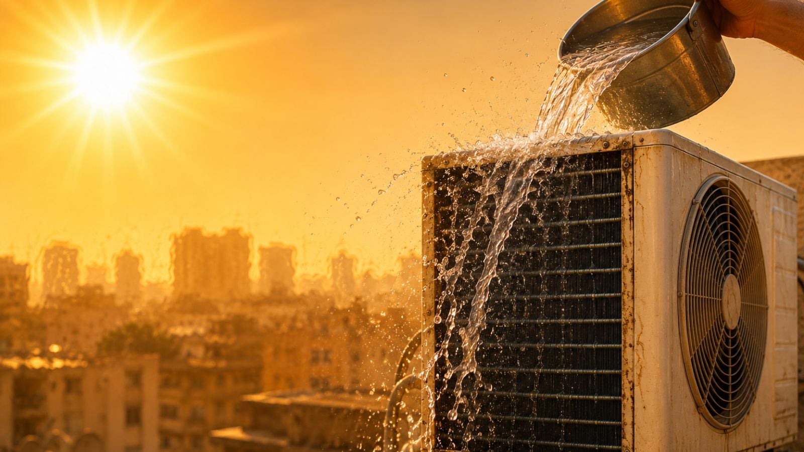 AC Not Cooling Even At 18°C? Why Pouring Water On Your Compressor Could ...