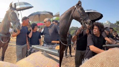 Akshay Kumar Shows Off His 'Horsepower' To Rajpal Yadav In Hilarious ...