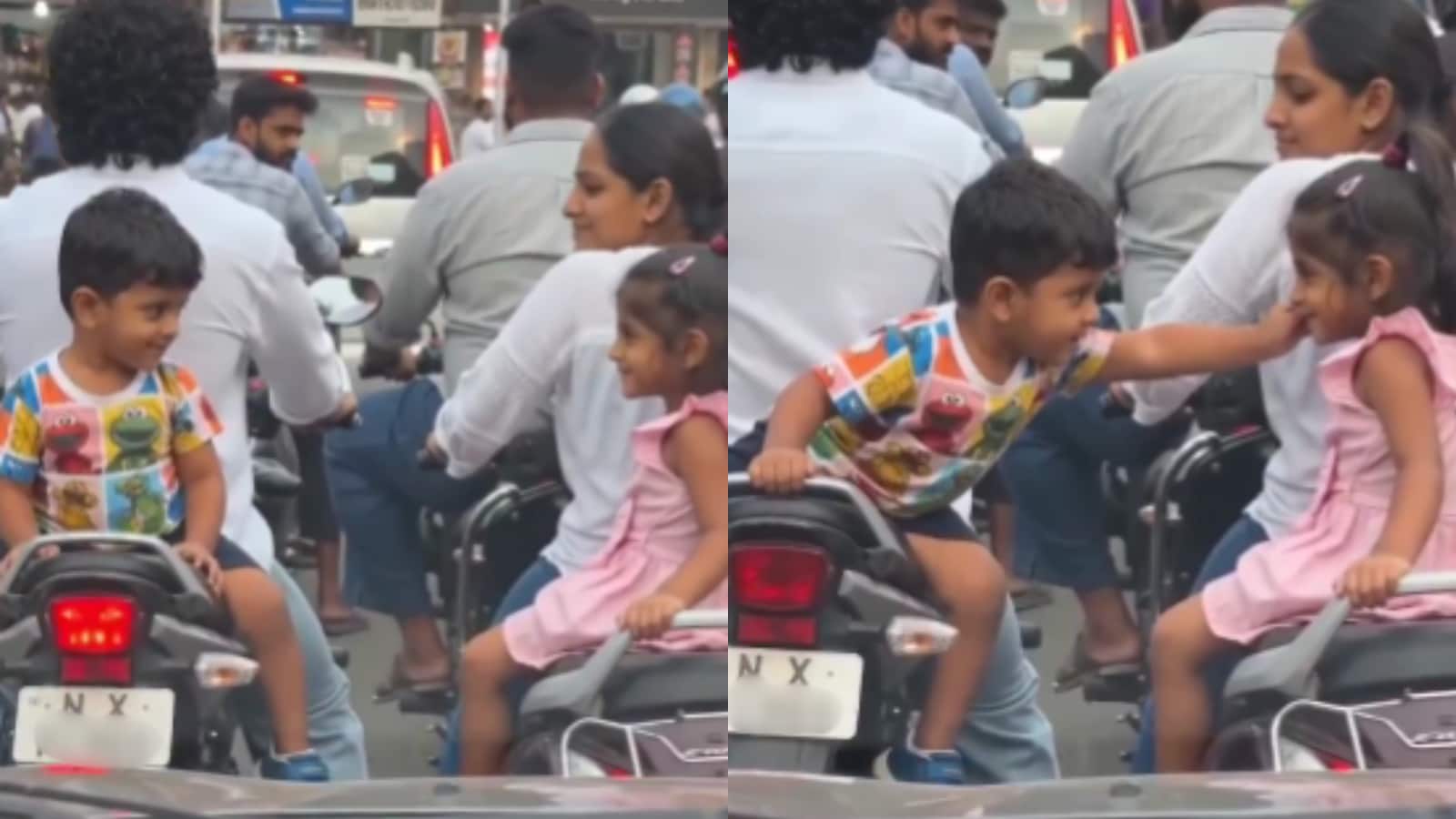 Boy’s Cute Crush Moment With Girl Disturbed In Traffic, Explodes Into ...