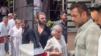 Teary-Eyed Salman Khan Joins Helen, Salma And Sohail Khan At Close ...