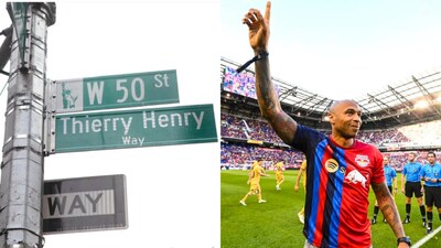 'Thierry Henry Way' Unveiled: New York Honors Arsenal Legend With ...